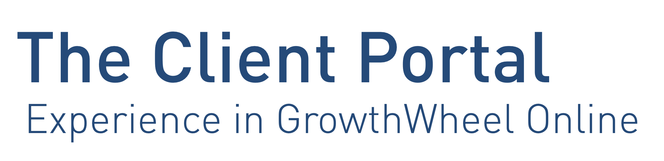 Client Portal — GrowthWheel